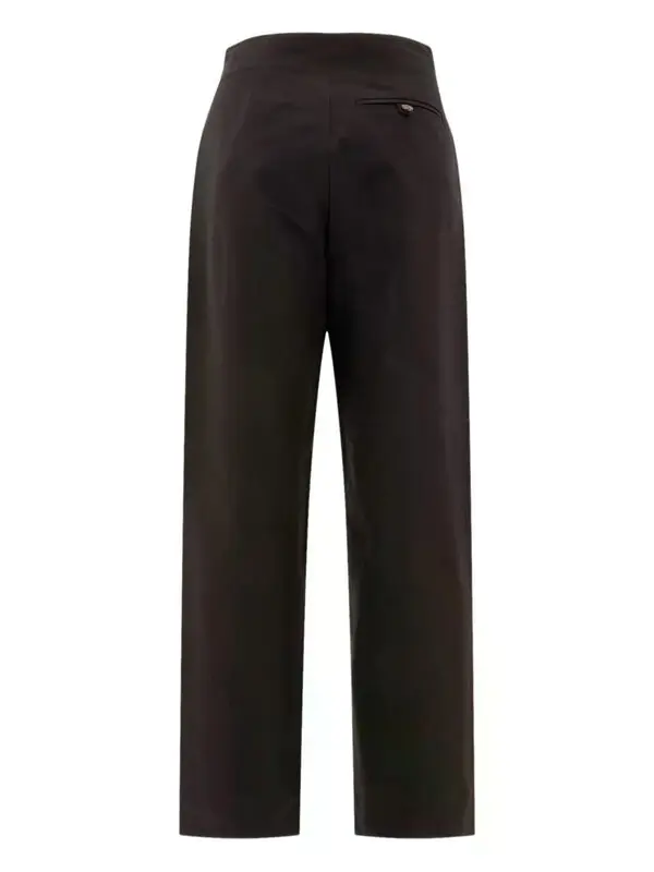 Soeur Cotton Straight-leg Trousers