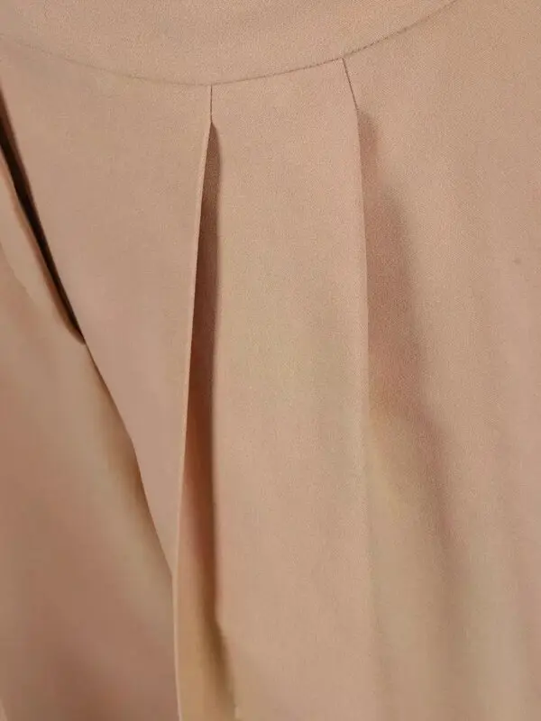 Alberta Ferretti Pleated Wide-leg Trousers