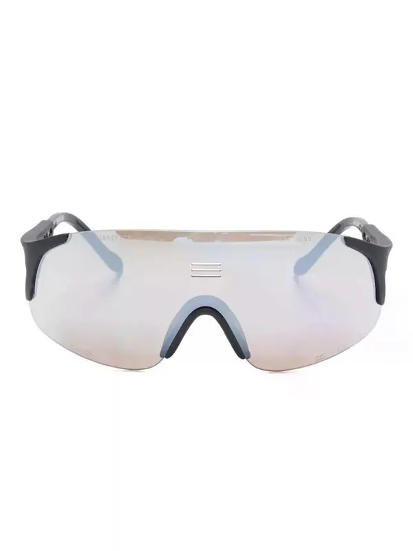 ALBA OPTICS Shield Frame Sunglasses - Black