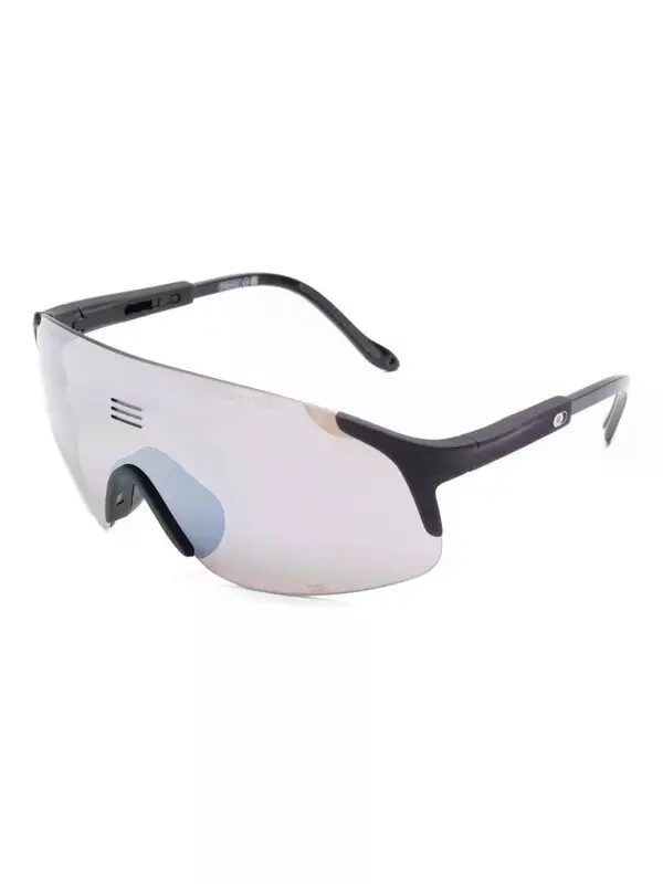 ALBA OPTICS Shield Frame Sunglasses - Black