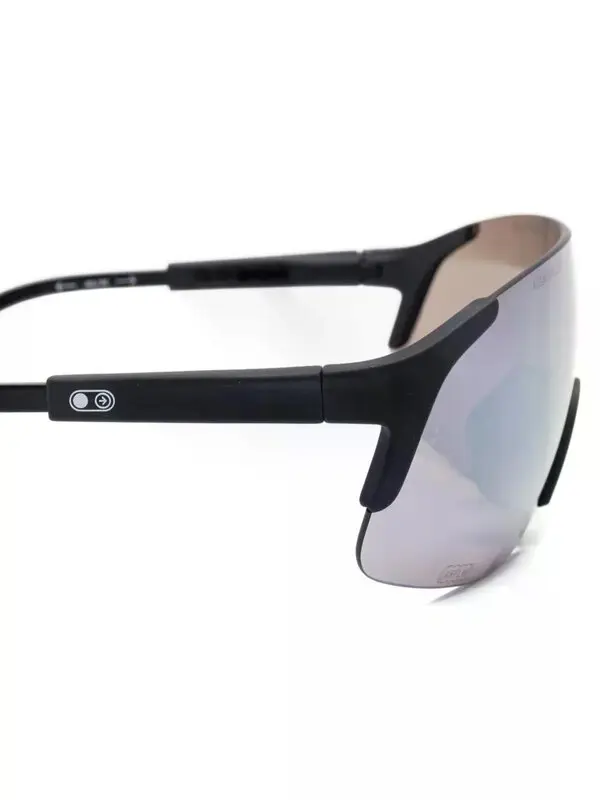 ALBA OPTICS Shield Frame Sunglasses - Black