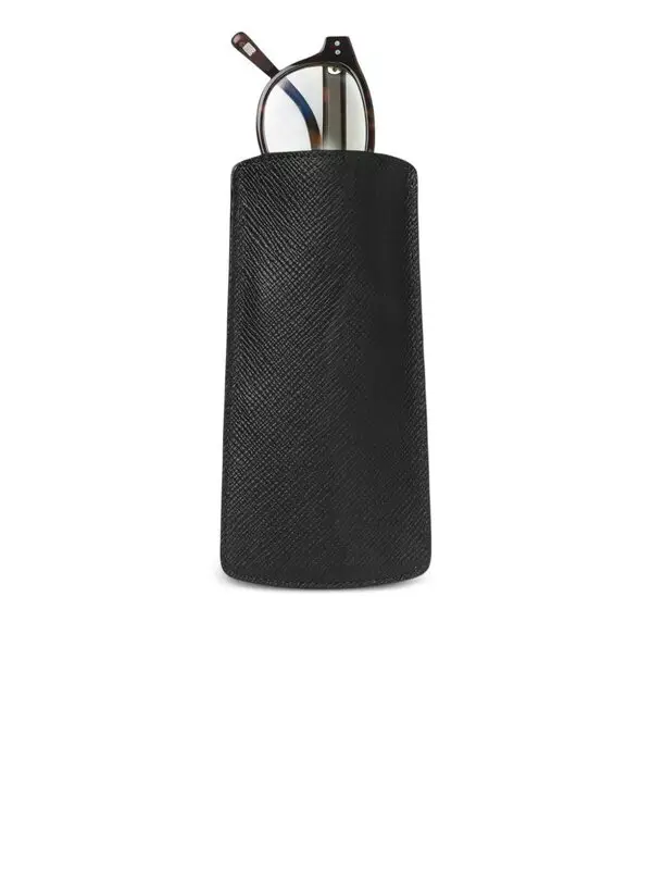 Smythson Panama Leather Glasses Case