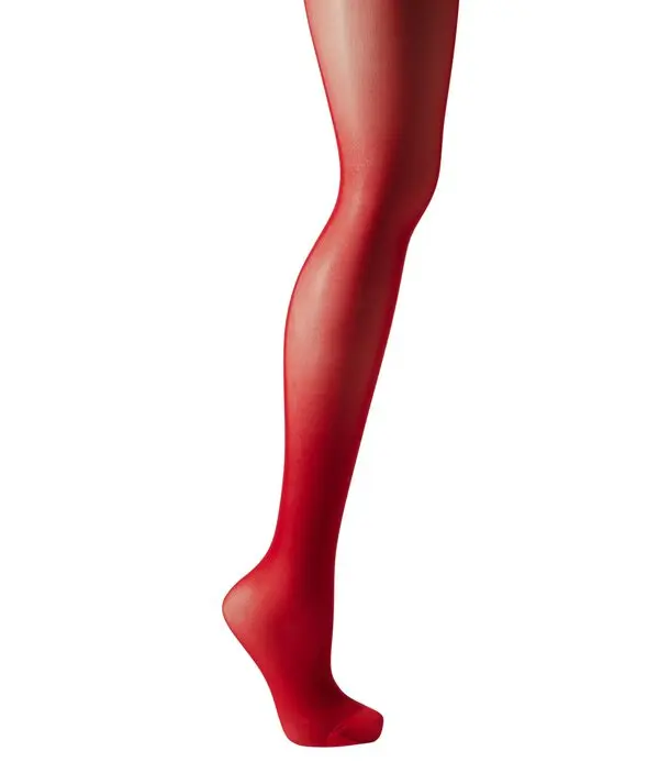 Wolford Individual 20 Denier Tights - Red