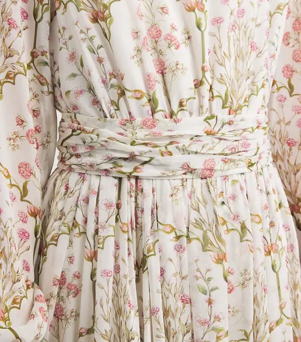 Giambattista Valli Silk-georgette Belted Gown