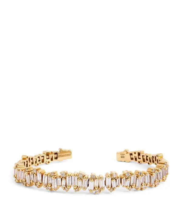 SUZANNE KALAN Shimmer Audrey Bangle - Gold