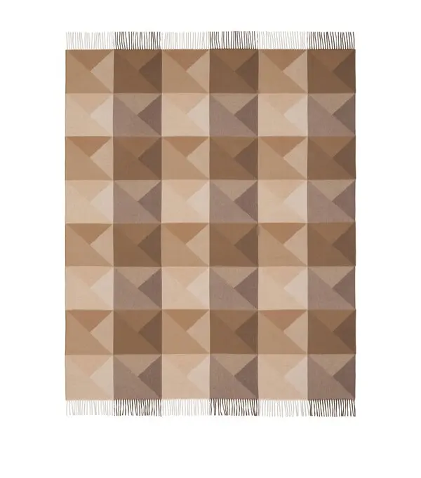 BEGG X CO Cashmere Arran Braque Throw - Neutral