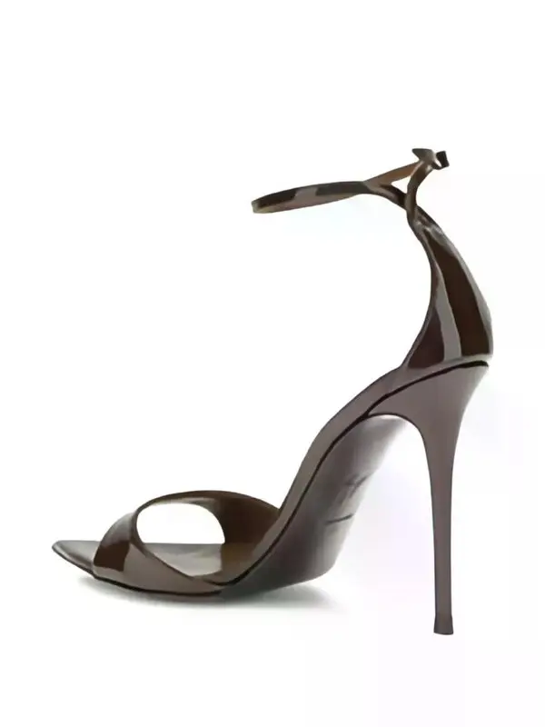 GIUSEPPE ZANOTTI 105mm Pointed-toe Ankle-strap Sandals