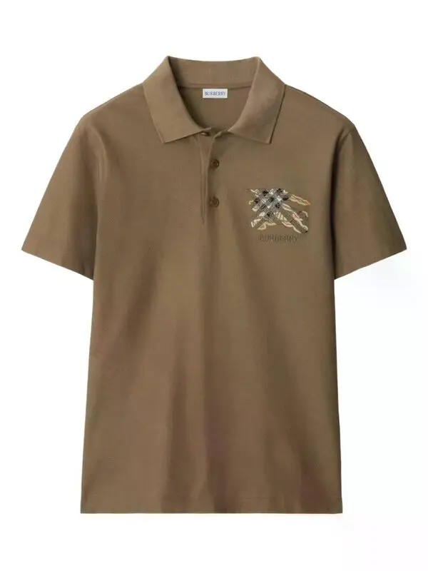 Burberry Equestrian Knight-check Polo Shirt