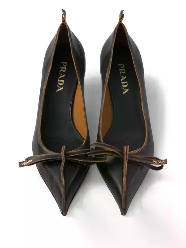 Prada 55mm Leather Pumps