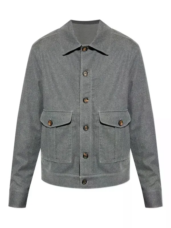 Eleventy Button-fastening Flap-pocket Jacket