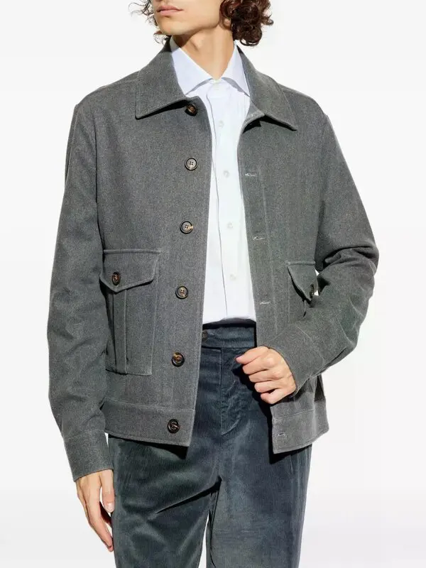 Eleventy Button-fastening Flap-pocket Jacket