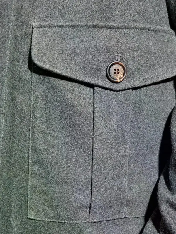 Eleventy Button-fastening Flap-pocket Jacket
