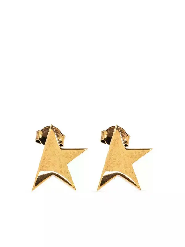 GOLDEN GOOSE Star-shaped Stud Earrings - Gold