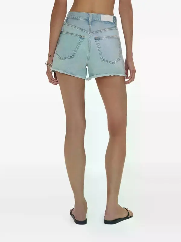 RE/DONE 70s High-rise Denim Shorts