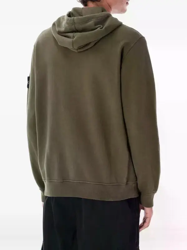 Stone Island Zip-front Hoodie