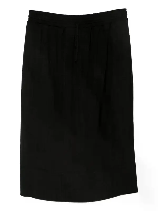 Colville Drawstring Midi Skirt
