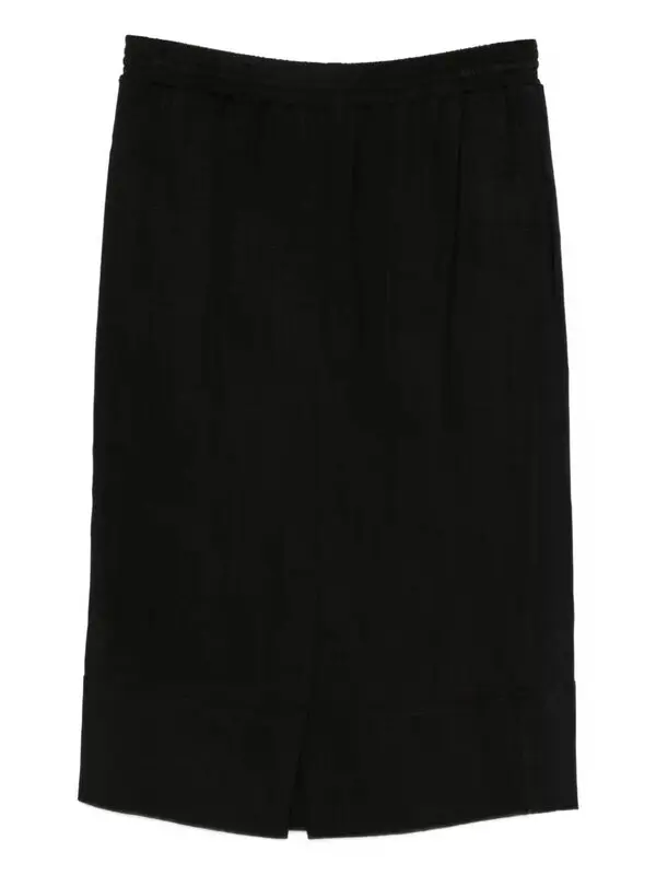 Colville Drawstring Midi Skirt