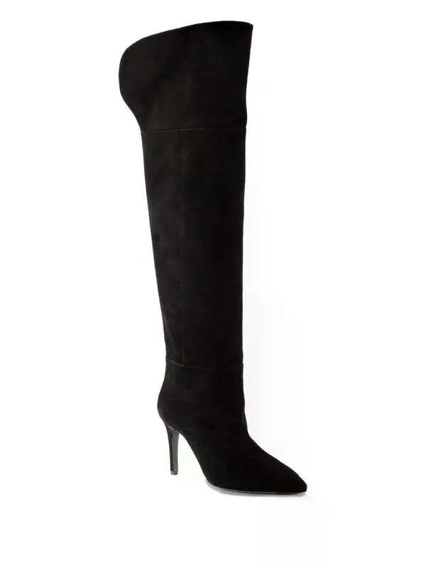 VIA ROMA 15 80mm Pointed-toe Knee-high Boots