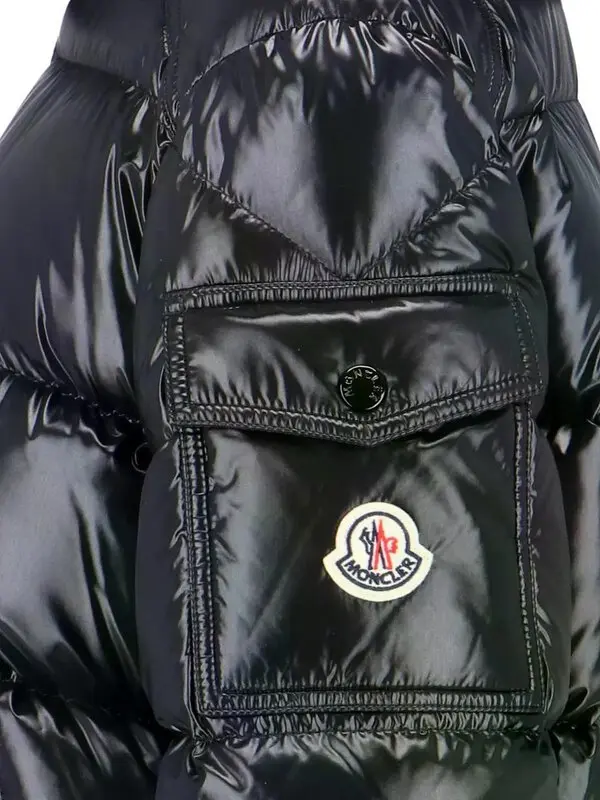 Moncler Hooded Down Jacket - Black