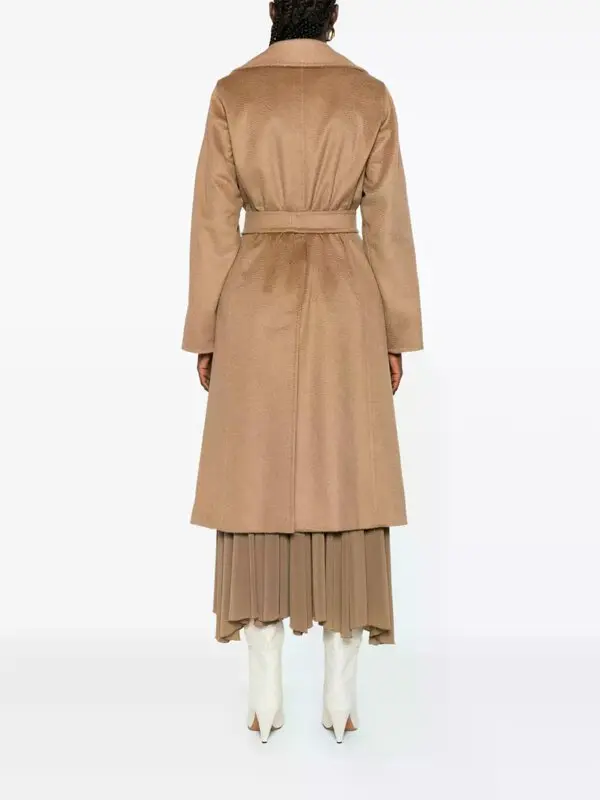 Max Mara Manuela Belted Notched-lapel Coat