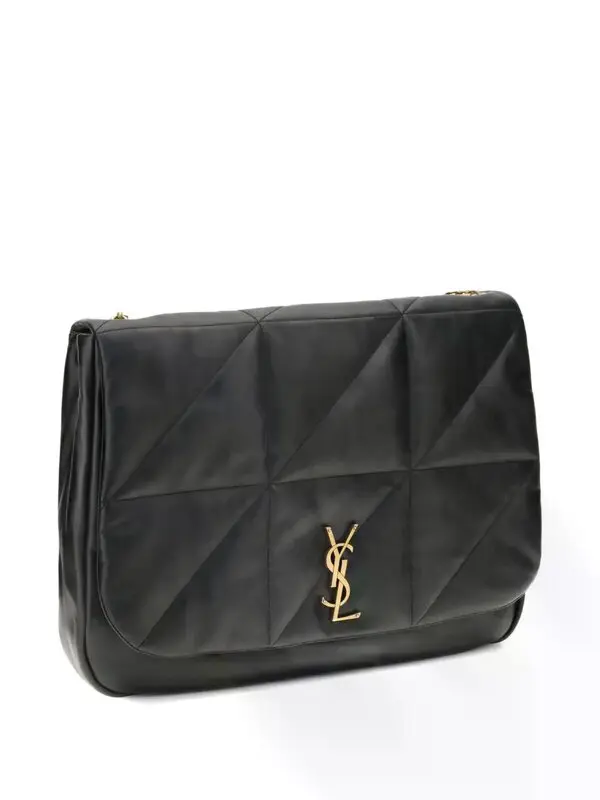 Saint Laurent Jamie Quilted Shoulder Bag - Black