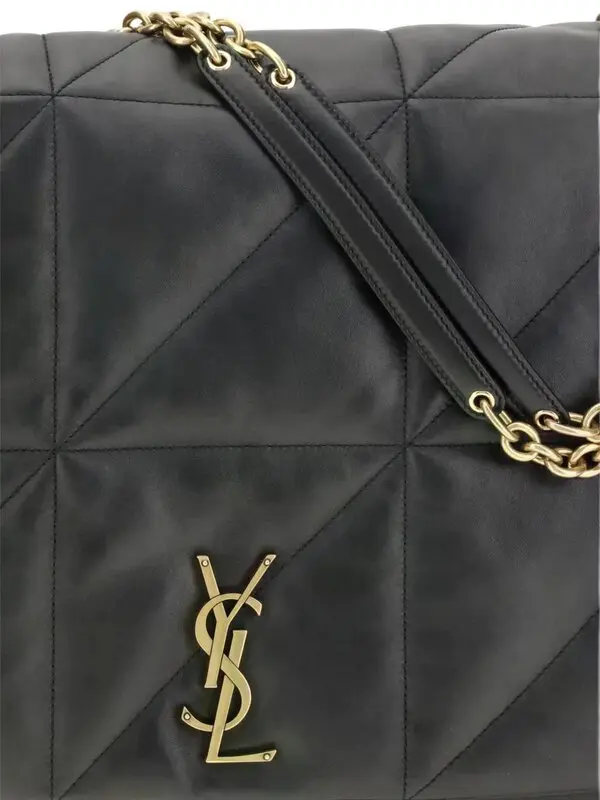 Saint Laurent Jamie Quilted Shoulder Bag - Black