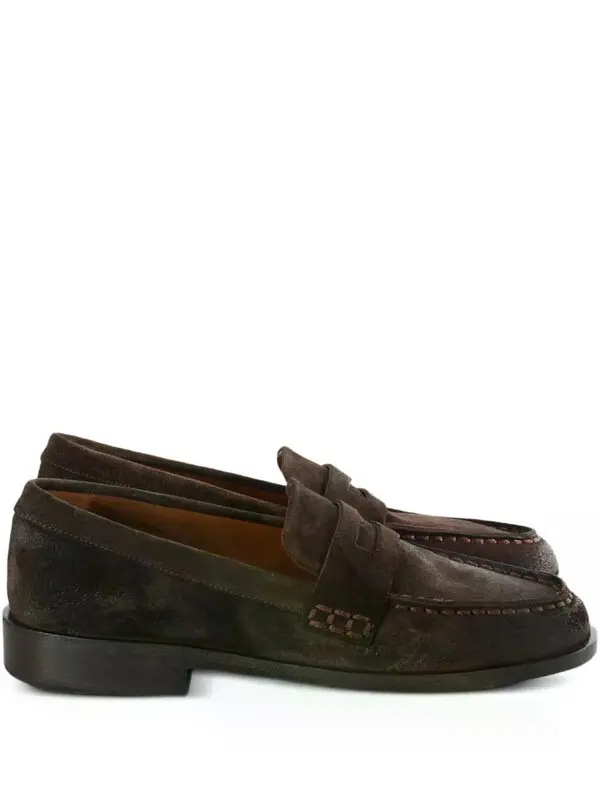 Marsèll Penny-strap Leather Loafers