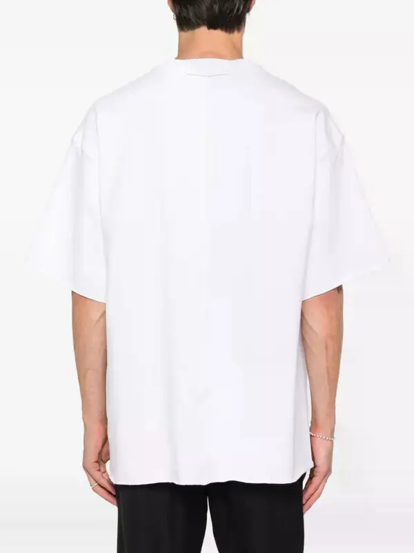 HAMZA Oversized Ii Eyelet-detail T-shirt