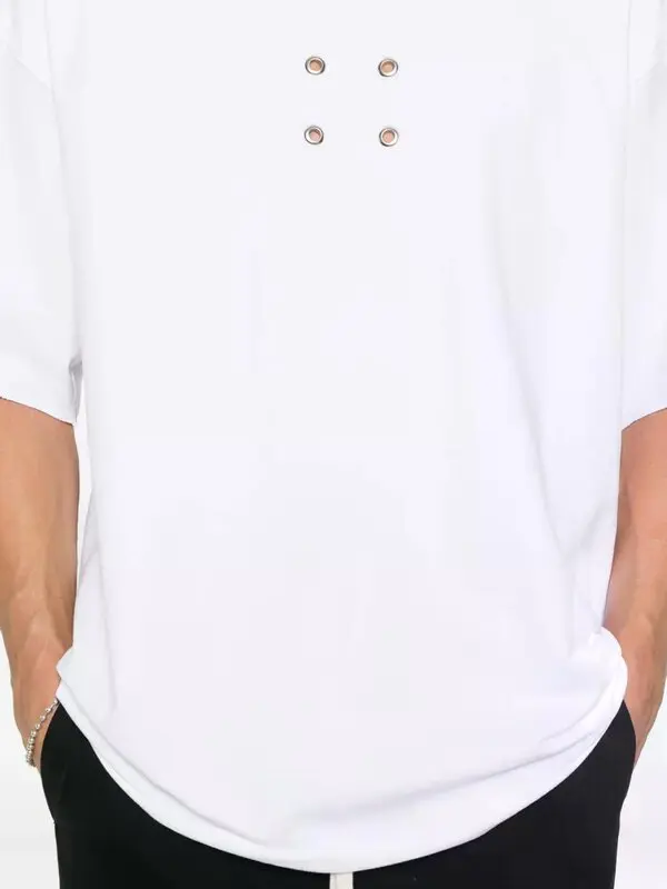 HAMZA Oversized Ii Eyelet-detail T-shirt