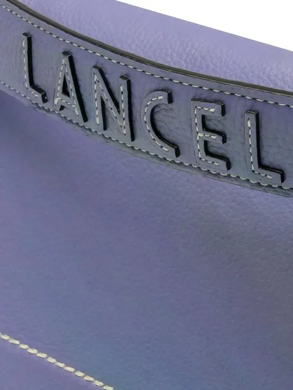 LANCEL Ninon Flap-detail Satchel - Blue