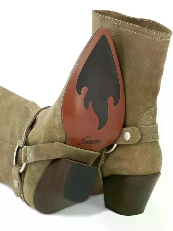 SONORA 60mm Atoka Belt Suede Boots