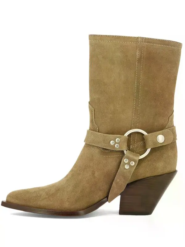 SONORA 60mm Atoka Belt Suede Boots