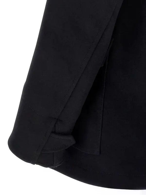 Dsquared2 Double-breasted Wool Coat - Black