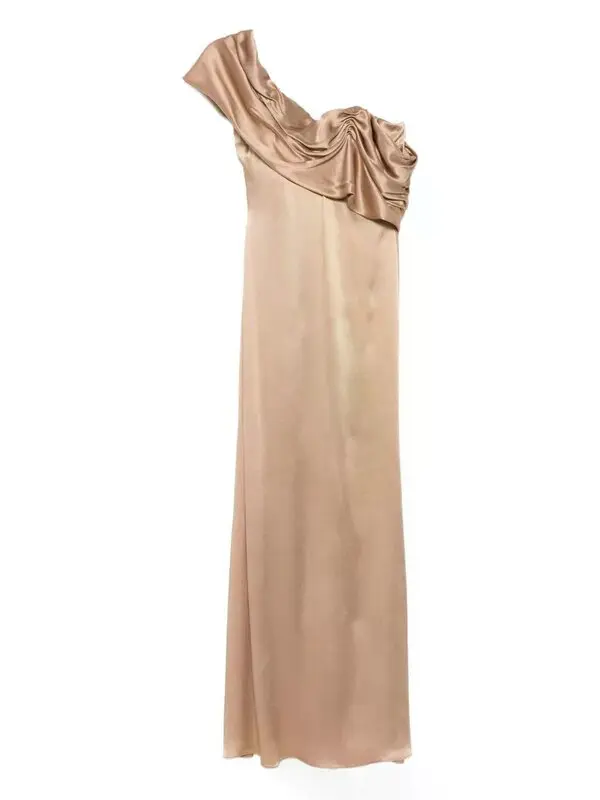 Giuseppe Di Morabito Draped One-shoulder Gown