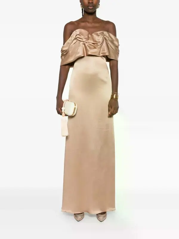 Giuseppe Di Morabito Draped One-shoulder Gown