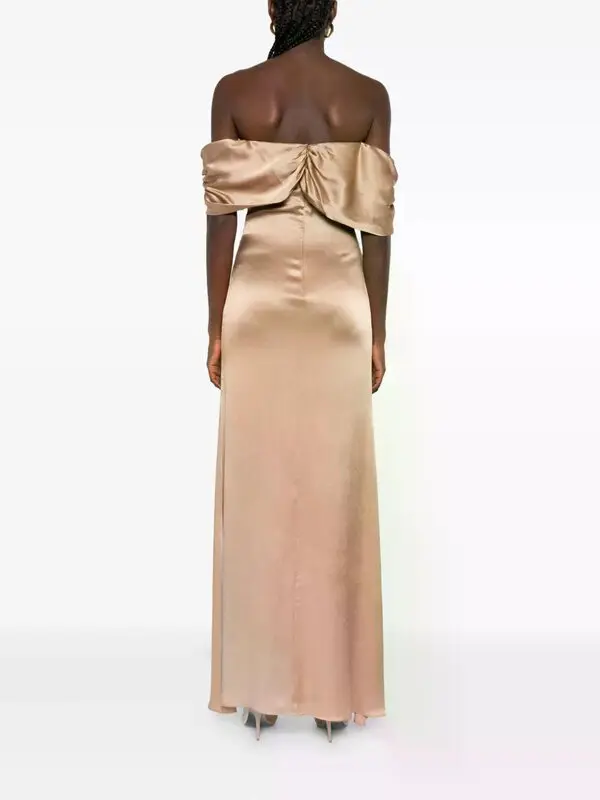 Giuseppe Di Morabito Draped One-shoulder Gown