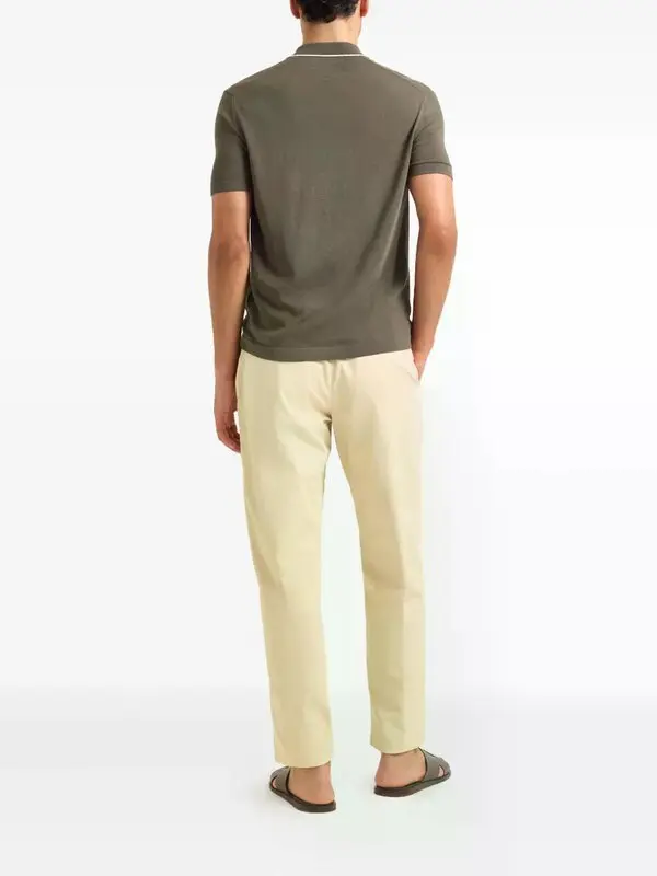 Orlebar Brown Keeling Short-sleeve Polo Shirt - Green