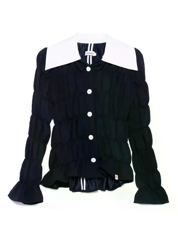 CHARLES JEFFREY Shirred Blouse