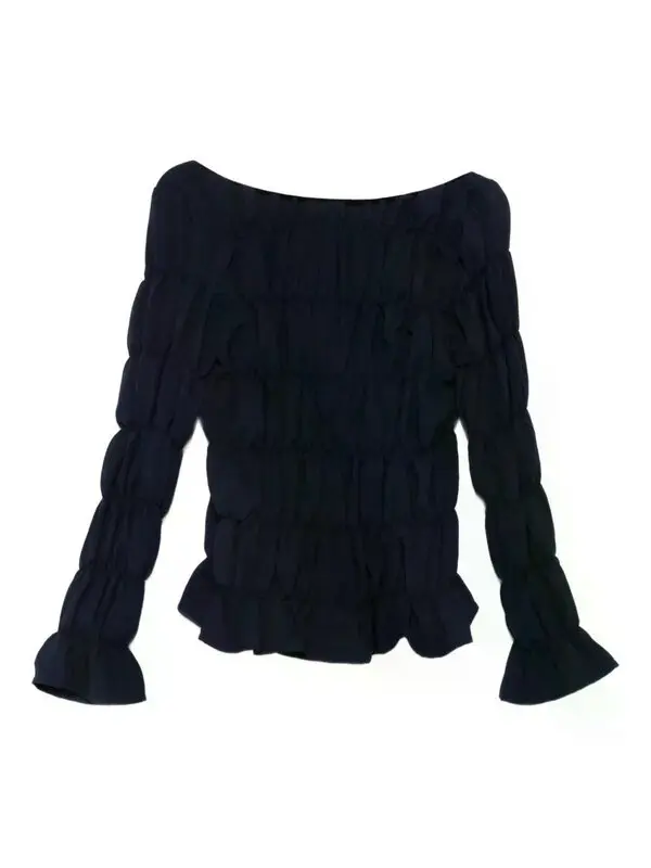CHARLES JEFFREY Shirred Blouse