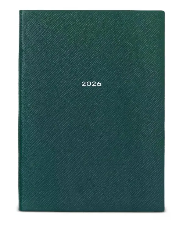 Smythson 2026 Soho Diary - Green