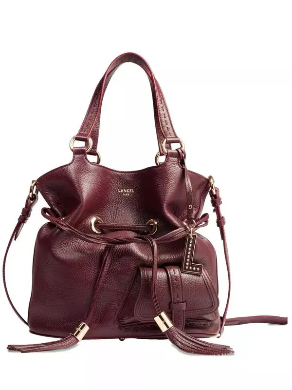 LANCEL Large Premier Flirt Bucket Bag - Red