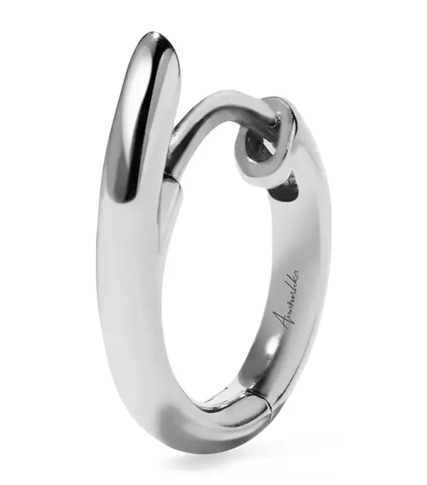 Annoushka White Gold Hoop Earring - Silver