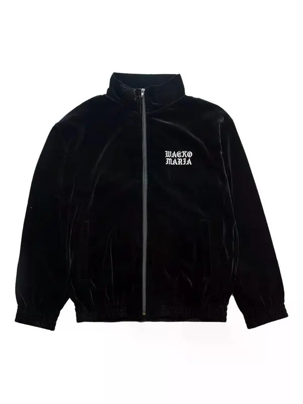 WACKO MARIA Embroidered Velvet Track Jacket