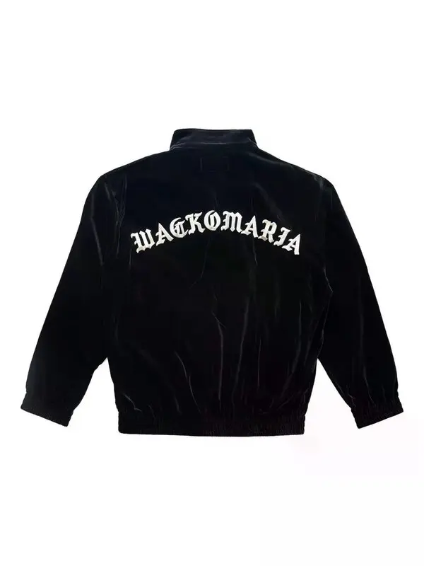 WACKO MARIA Embroidered Velvet Track Jacket