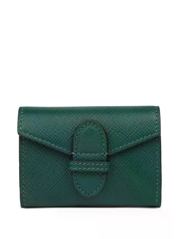 Smythson Panama Playing Card - Green