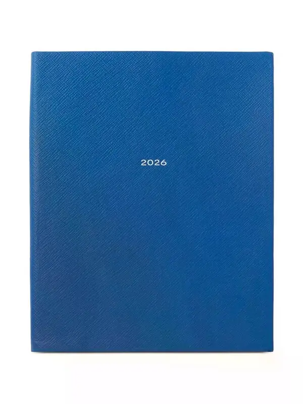 Smythson 2026 Portobello Weekly Diary - Blue