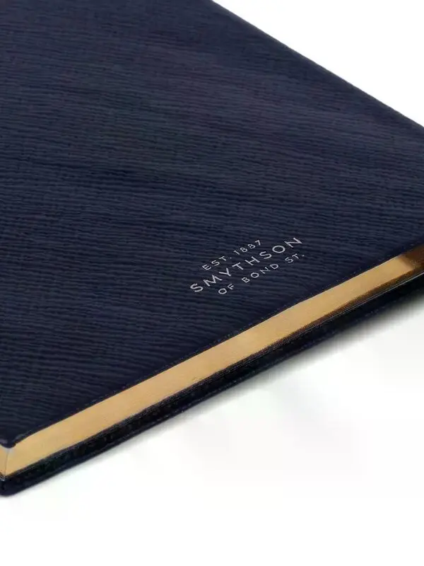 Smythson 2026 Soho Weekly Diary - Blue