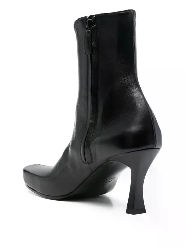 Balenciaga Leather Square-toe Boots