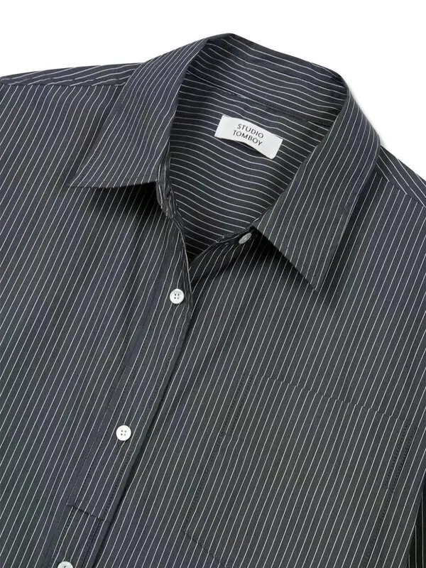 STUDIO TOMBOY Pinstripe Button-down Shirt
