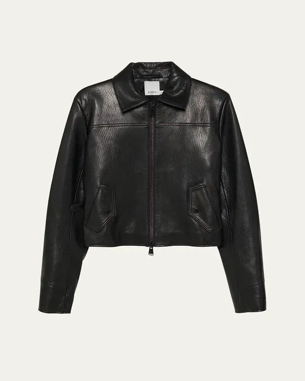 Simkhai Freeman Leather Jacket